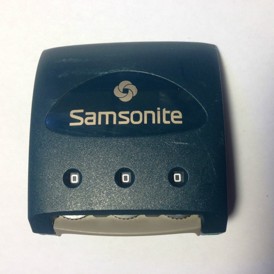 SAMSONITE replacement COMBINATION lock OYSTER epsilon SUITCASE spare ...