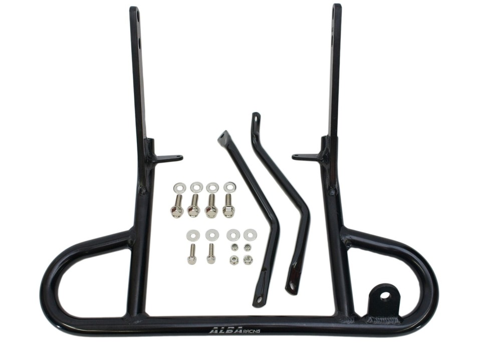 Raptor 350 Rear Wide Grab Bar Bumper Alba Racing Black 209 T2 B | eBay