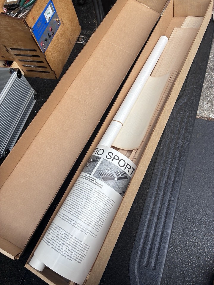 NOS Astro Flight Astro Sport Balsa R/c Model Airplane Kit | eBay