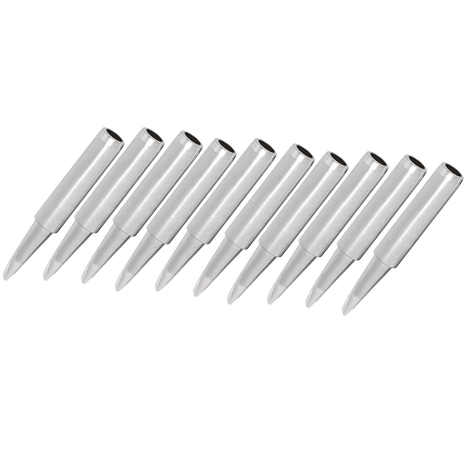Soldering Iron Tips 10Pcs 900MT 2.4D Lead-Free Replacement Accessory ...