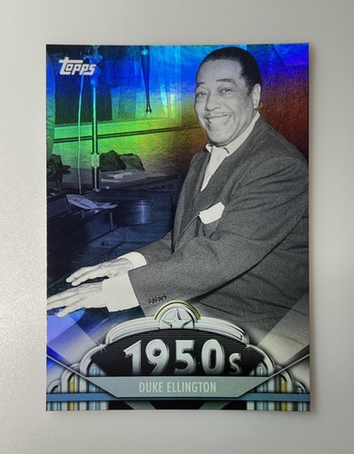2011 Topps American Pie 1950’s Duke Ellington RARE SP Foil Version #54 ...