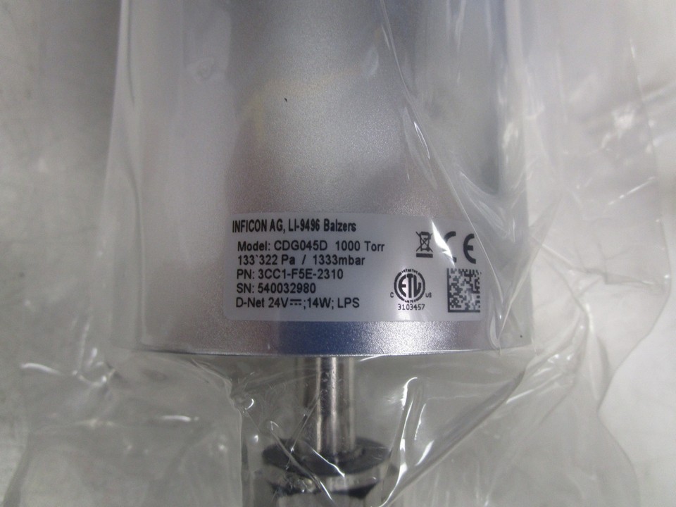 New INFICON CDG045D 3CC1-F5E-2310 | eBay