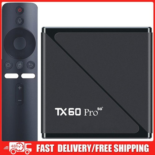 Android 16 TV Box 16GB 256GB Media Player 14K 2.4G/5G Dual WiFi Set Top ...