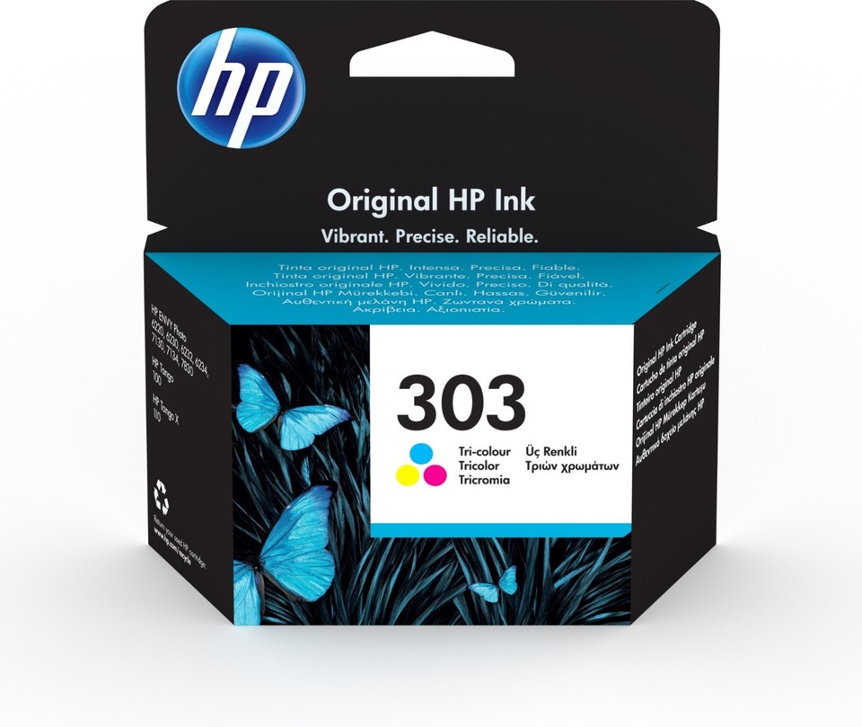 Genuine HP 303 / HP 303XL Black /Color Ink Cartridges for HP Envy Photo ...