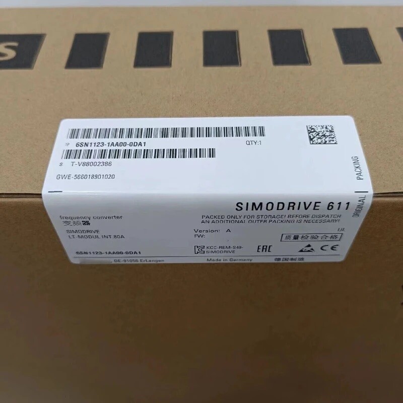 NEW SIMODRIVE 611 Power Module 1-Axis 80A 6SN1123-1AA00-0DA1 by DHL/UPS ...