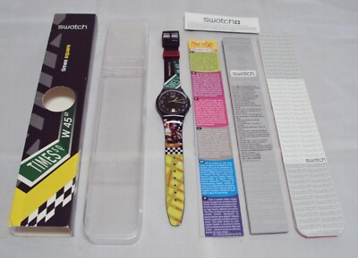 SWATCH -GZ 409 PACK1 - SIGN OF TIMES - Times Square - New | eBay