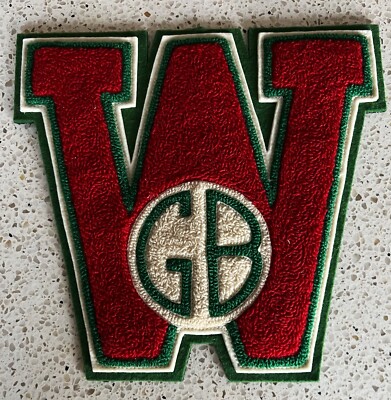VERY SCARCE! University of Wisconsin Green Bay Chenille Letterman ...