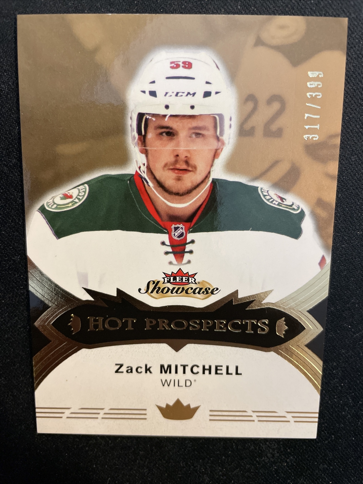 16-17 UD Fleer Showcase Hockey RC Hot Prospects 129 Zack Mitchell /399 | eBay
