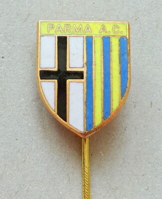 old PARMA AC Football Club PIN BADGE Soccer ITALY Italia Calcio FC ...