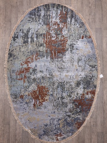 Oval Modern Abstract Design 6x9 Rug 180x270 Cms Carpet | eBay