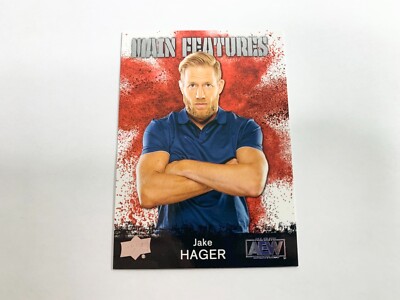 Jake Hager Main Features 2021 Upper Deck AEW Wrestling Card # MF-39 | eBay