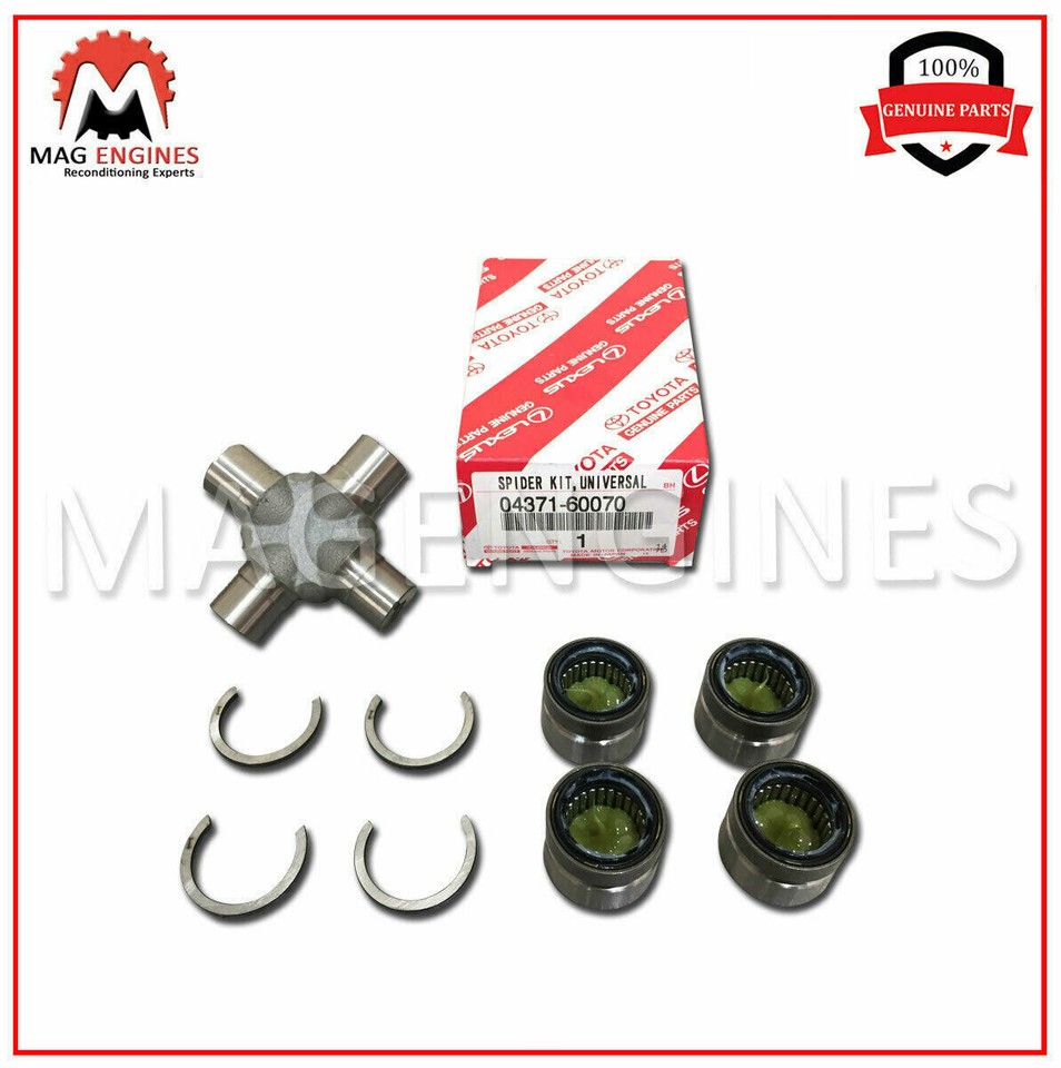 04371-60070 GENUINE OEM FRONT PROPELLER SHAFT UNIVERSAL JOINT SPIDER ...