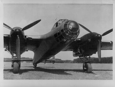 WWII German Dornier Do 17 Bomber Press Photo | eBay