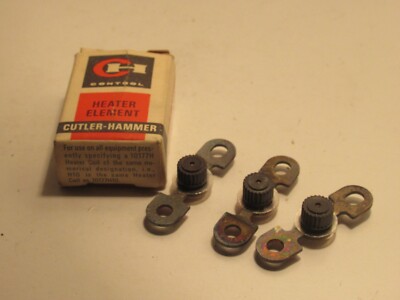 (BOX OF 3) CUTLER HAMMER H38 H-38 H 38 OVERLOAD HEATER ELEMENT | eBay
