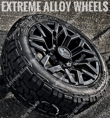 Hawkish Alloy Wheels 20" Ford Ranger + Wildtrak 6x139 + All Terrain ...