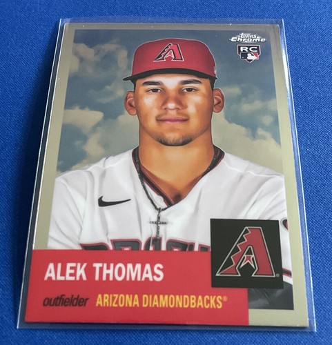 2022 Topps Chrome Platinum Anniversary #282 Alek Thomas RC Arizona ...