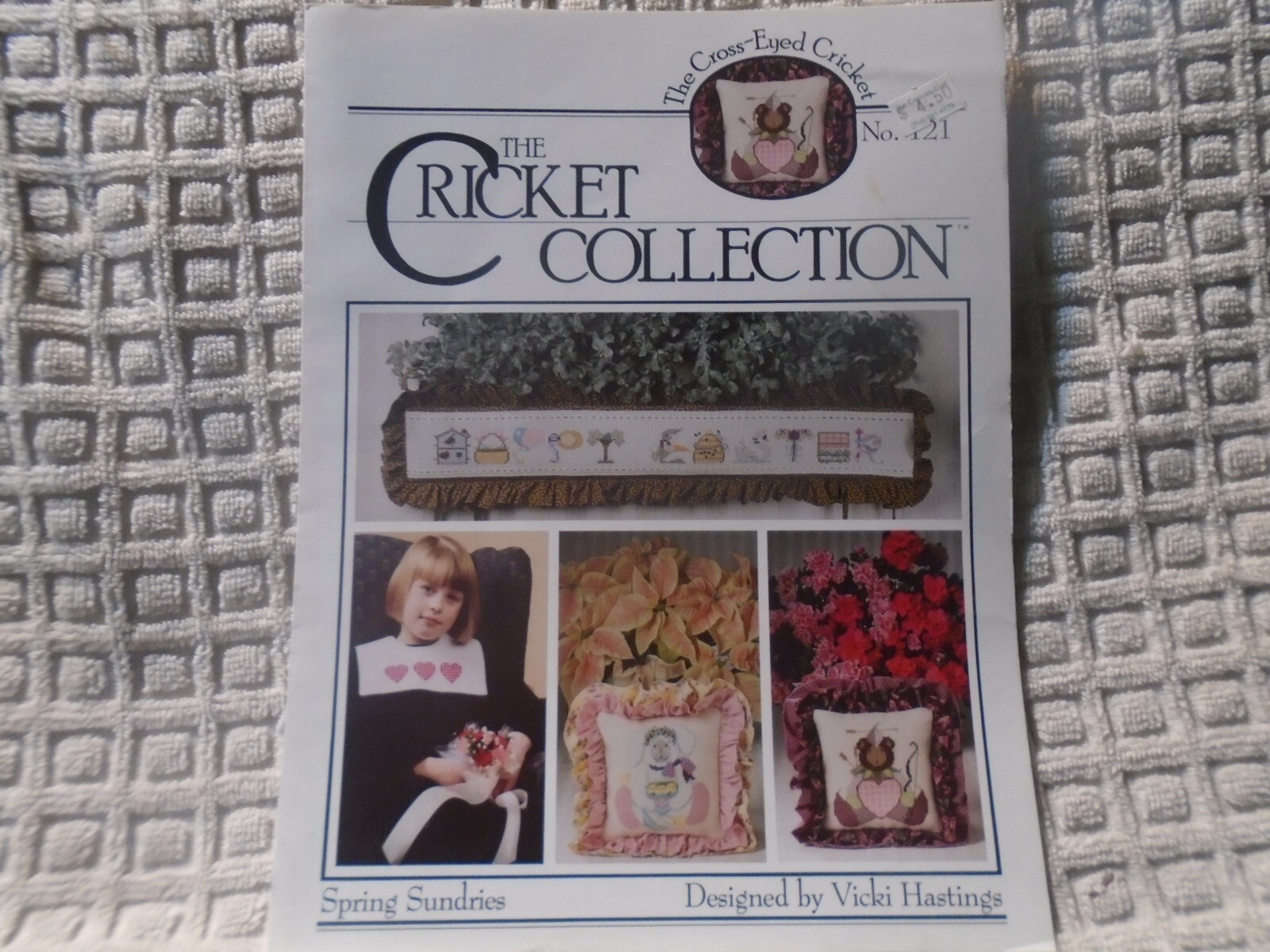 The Cricket Collection Spring Sundries Cross Stitch Pattern Charts ...