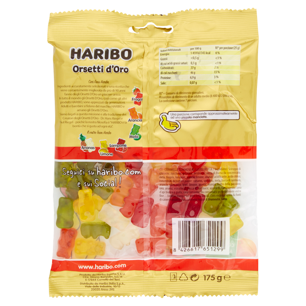 Haribo Candy | Haribo Gold Bears | 6,1 Oz /175 Gr | Haribo Gummies | eBay