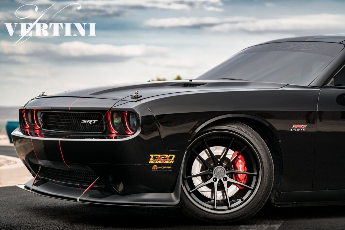 Black Dodge Challenger Rims
