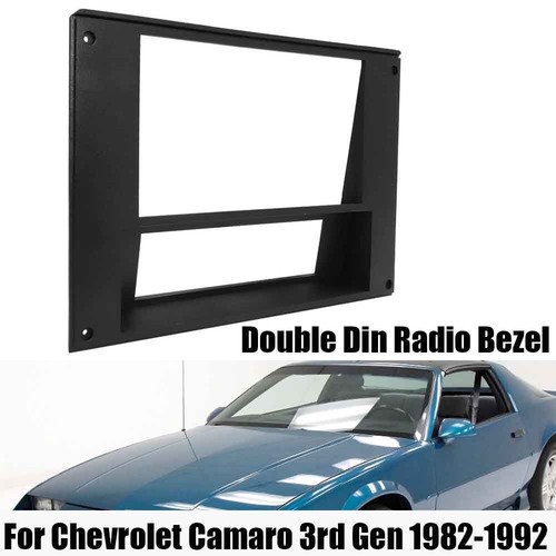 For 3rd Gen Camaro Chevrolet 82 92 Double Din Radio Bezel Reversed Hvac