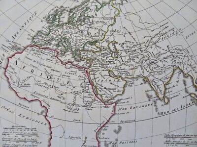 Ancient World Europe Africa Asia Arabia India 1806 Glot historical map ...