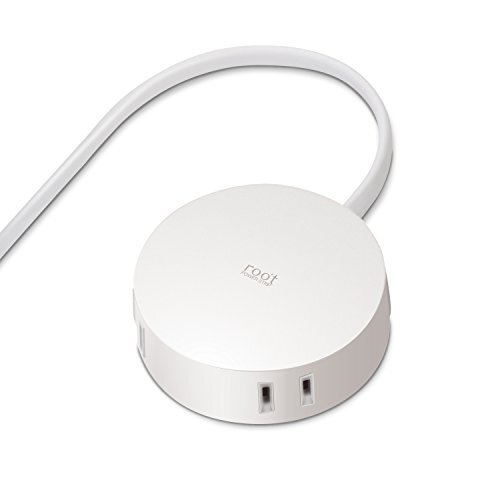 ELECOM roo't Round Power Strip 4 Outlet 1.5m White AVT-D4-2415WH (Japan ...