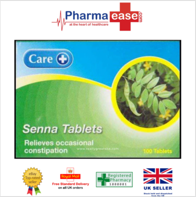 Senna Tablets (Care) - Natural Constipation Relief (Like Senokot) Free ...