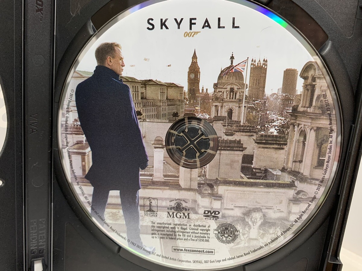 Skyfall Dvd Label