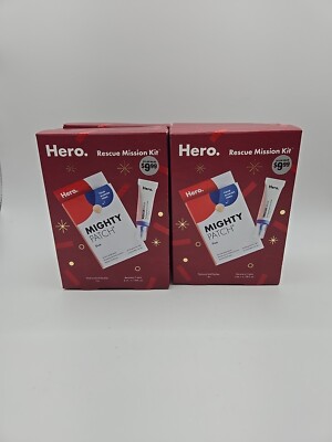 Hero Rescue Mission Kit Might Patch Duo & Rescue Balm Exp.07/25 6 Pack ...