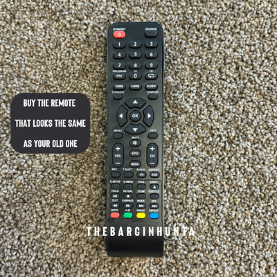 Blaupunkt TV Replacement Remote Control for model BP2400HDV7100 ...