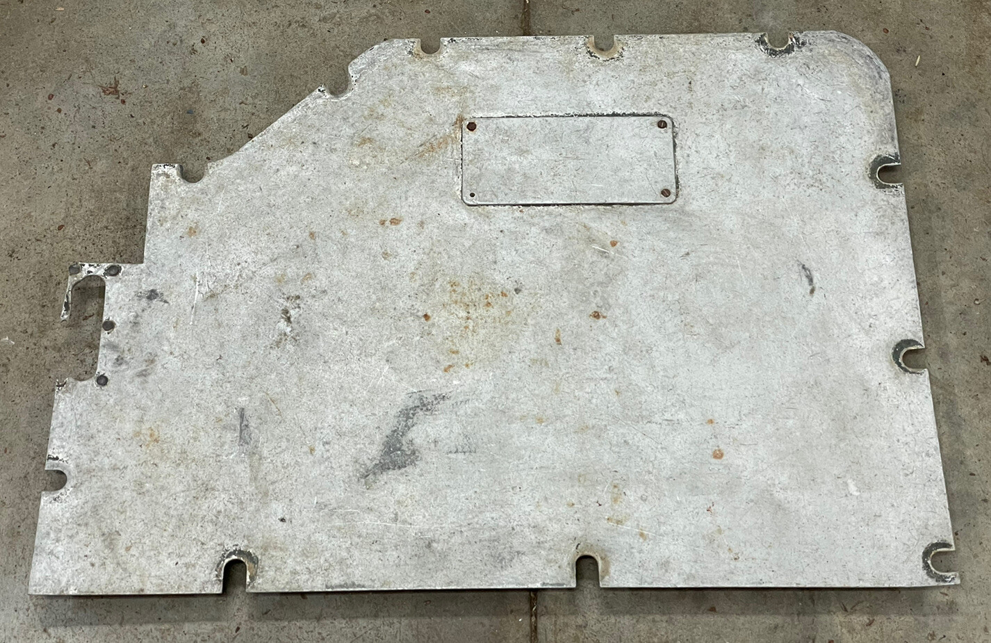 Land Rover Series 1 80” 1949-1953 LHD Floor Panel Toe Plate Genuine ...