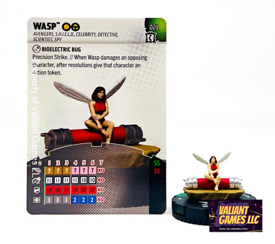 Marvel Heroclix Wasp #021 w/ Card Collector's Trove Set | eBay