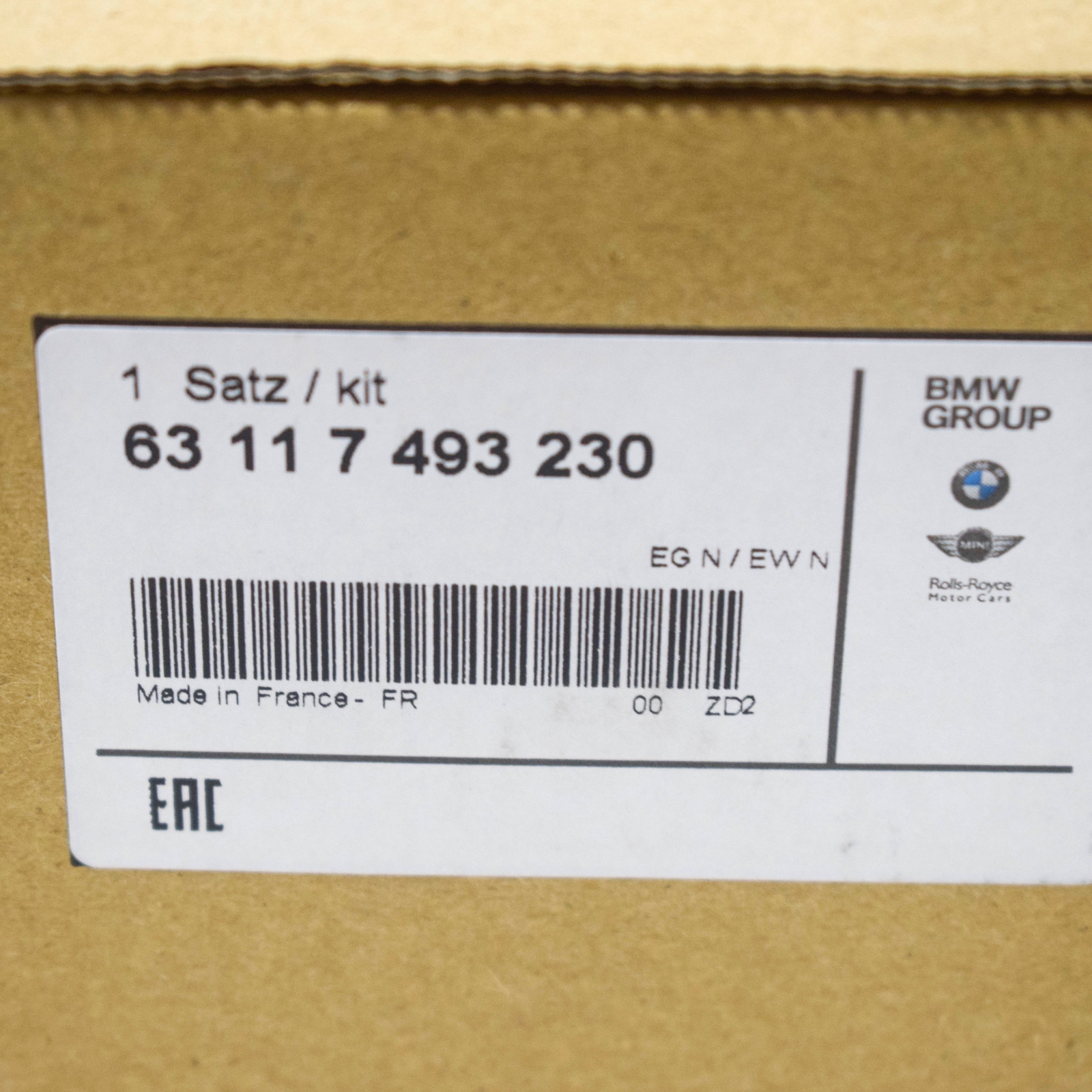 Module LED droit BMW 3 F80 pour feux de jour 63117493230 NEUF ...