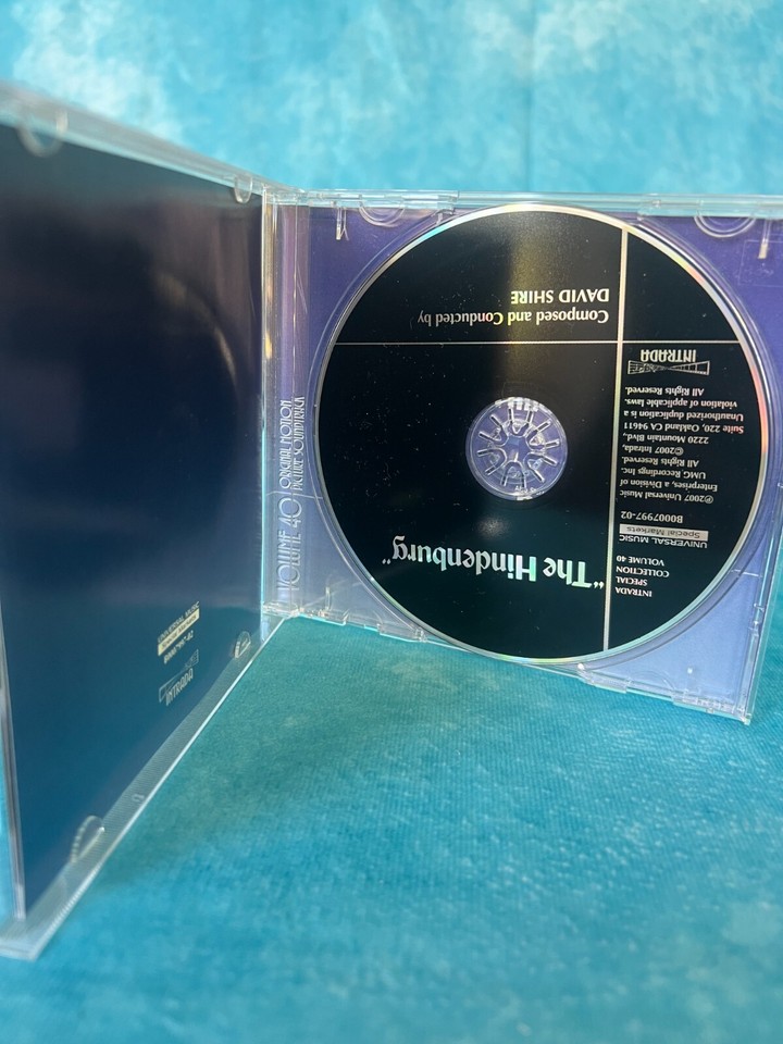 THE HINDENBURG DAVID SHIRE INTRADA RECORDS ISC VOL. 40 OOP | eBay