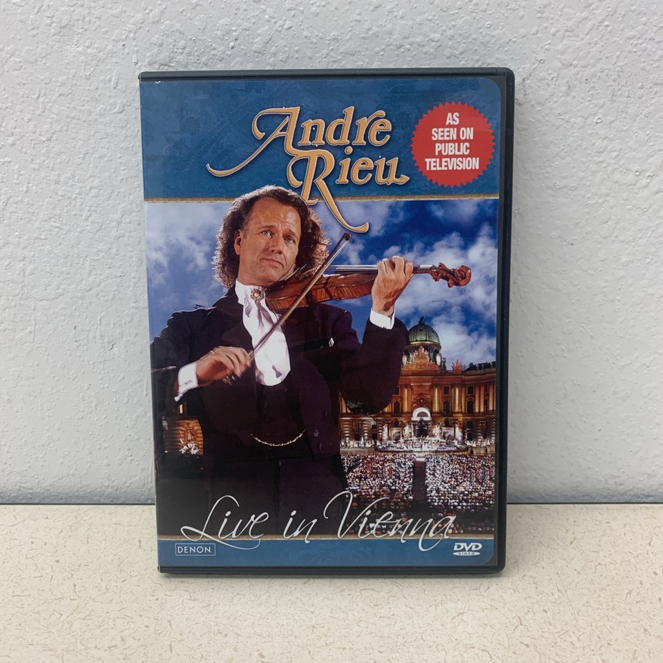 DVD Andre Rieu: Live in Vienna Andre Rieu Violin Concert Music Classic ...