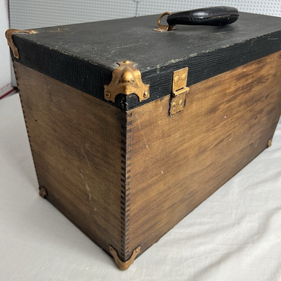 Vintage Veterinary Medical Doctor Wooden Travel Case Box NAMED READ | eBay