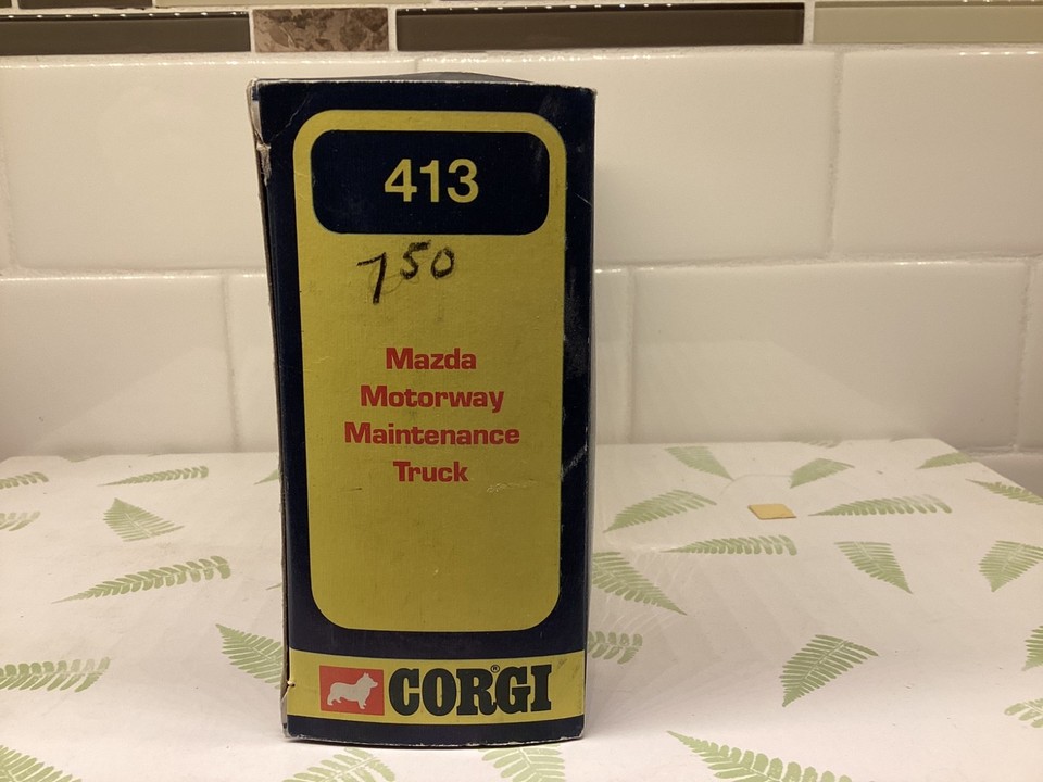 Original Vintage Corgi No. 413 Mazda Motorway Maintenance Truck. 1976 ...