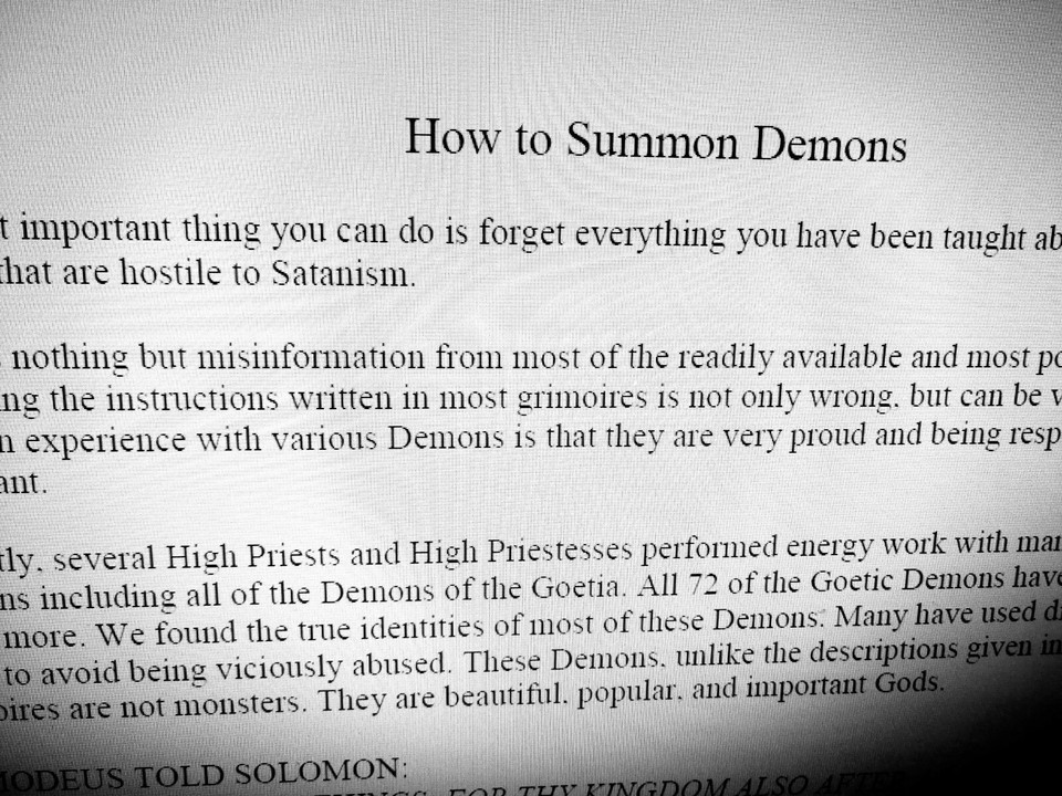 antique book occult black magic rare esoteric manuscript demons satanic ...