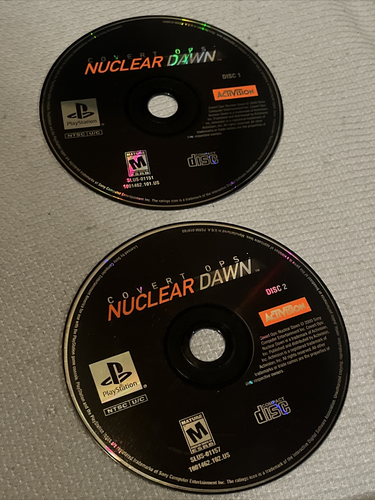 Covert Ops: Nuclear Dawn (Sony PlayStation 1, 2000) Disc Only Tested ...
