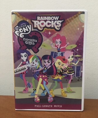 My Little Pony Equestria Girls Rainbow Rocks DVD Full Length Movie | eBay