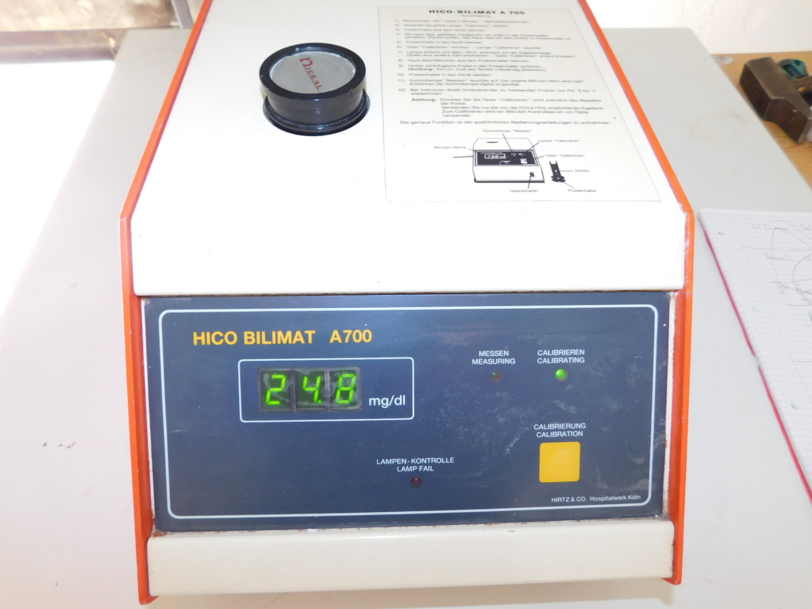 Hico Bilimat A 700 Bilimeter Bili-Meter Bili-Mat | eBay.de