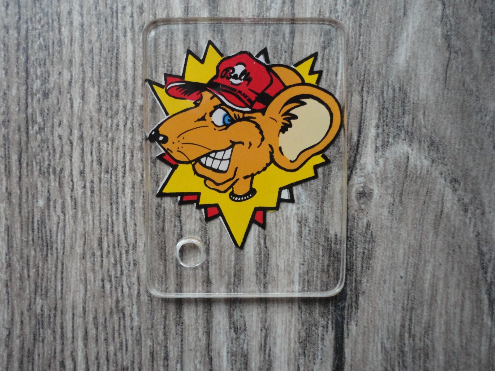 Mousin Around Pinball Machine Plastic Key Chain Red Cap | eBay