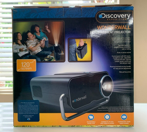 Discovery Wonderwall Expedition Entertainment LCD Projector for sale ...