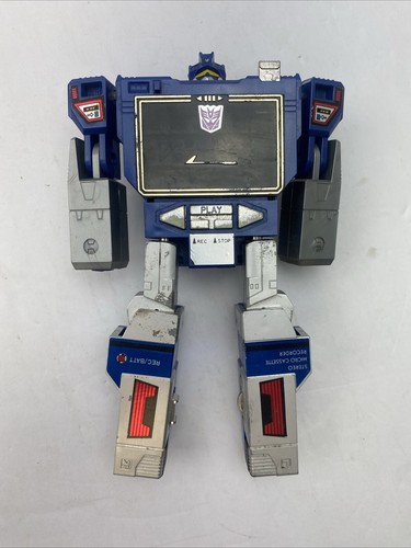 Vtg Transformers G1 Takara Soundwave Cassette Player Action Figure ONLY ...