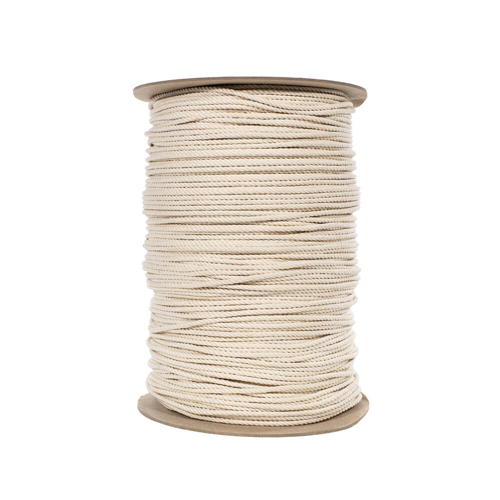 GOLBERG Premium 100% Natural Twisted Cotton Rope - Choose from Many ...