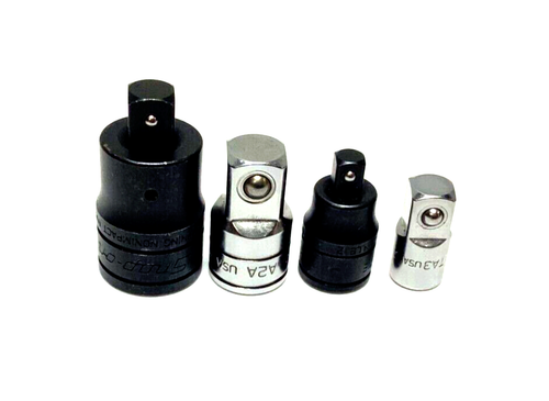 New Snap-on™ 4-pc 1/2" 3/8" 1/4" Socket Adaptor Set GFAT1E GSAF1F TA3 A2A | eBay