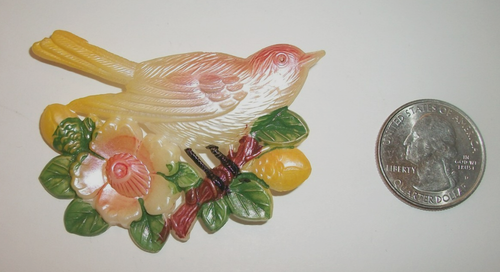 Antique Celluloid Bird Brooch / Pin. Great Condition. | eBay