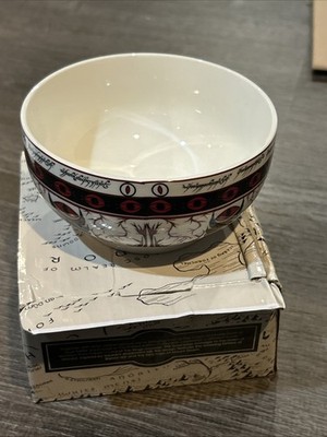 Owlcrate Lord Of The Rings Mordor Ceramic Bowl - Ancient Runes | eBay