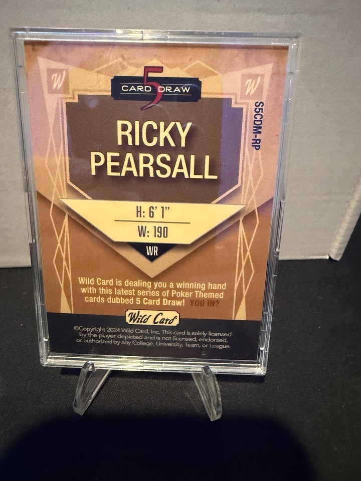 Ricky Pearsall 4/5 Rookie Card Poker Chip | eBay