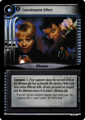 Star Trek 2E: Coordinated Effort [Ungraded] Strange New Worlds STCCG ...